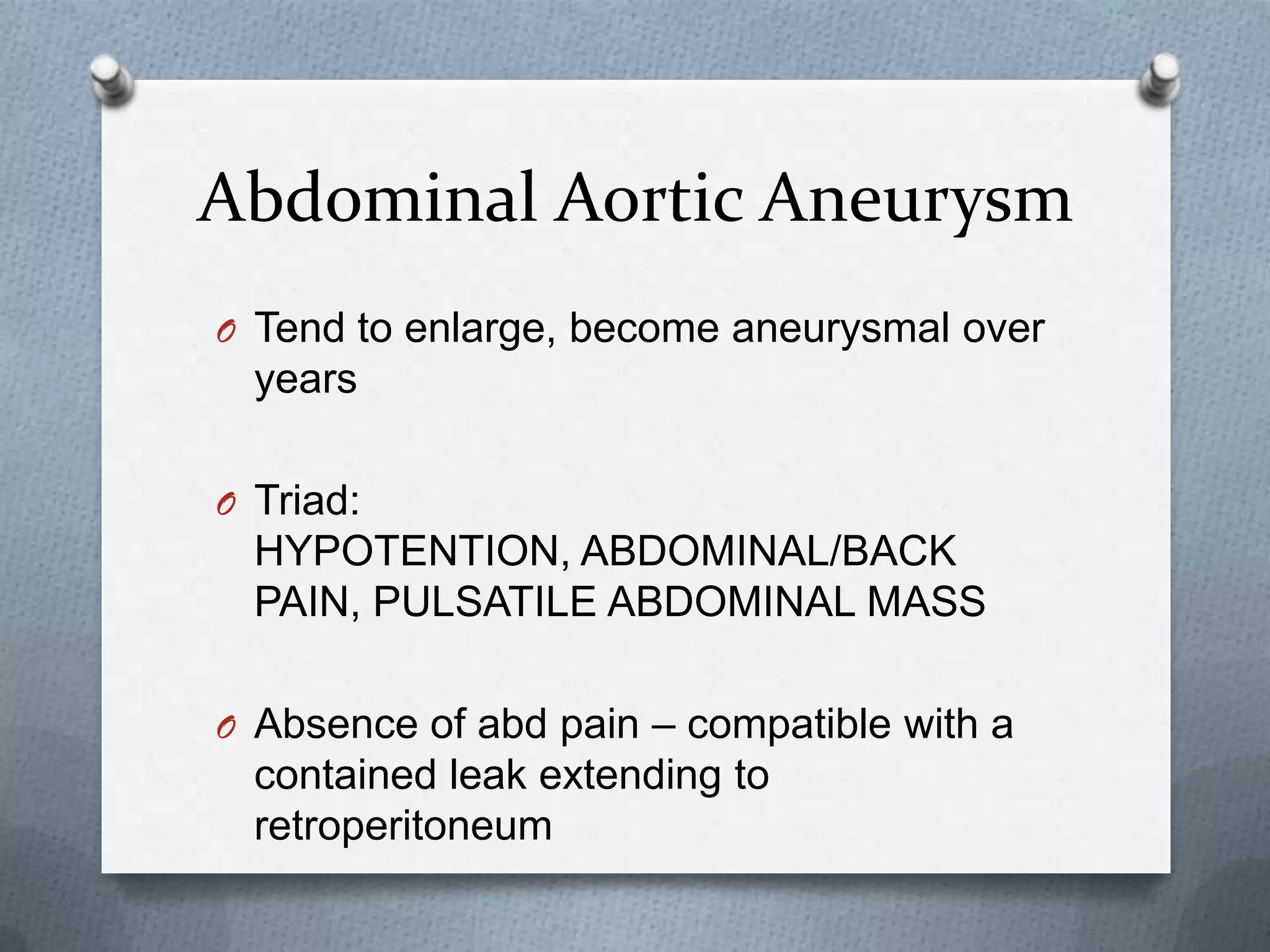 Acute Abdominal Pain | PPTX