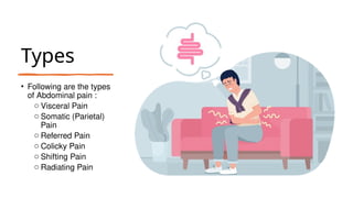 Acute Abdominal pain - Presented by: Aliza Fatima (24) & Mehran Khan ...