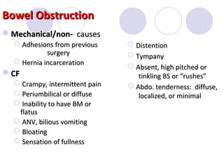 Acute abdominal pain | PPT