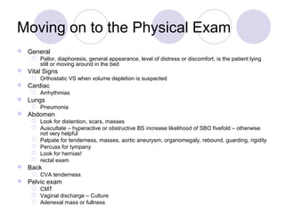 Acute abdominal pain ms lecture ppt | PPT