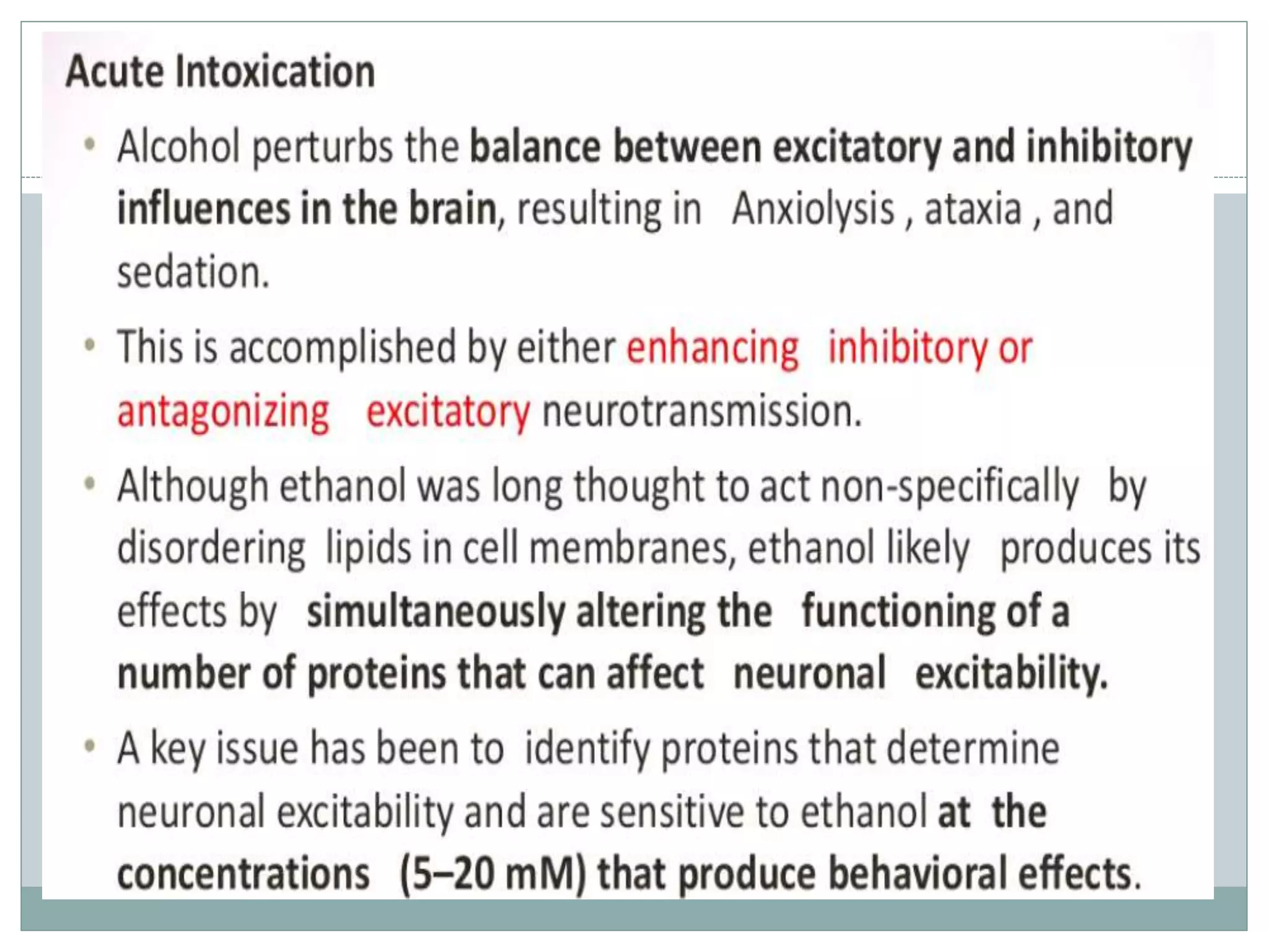 Acute acohol intoxicaion | PPTX