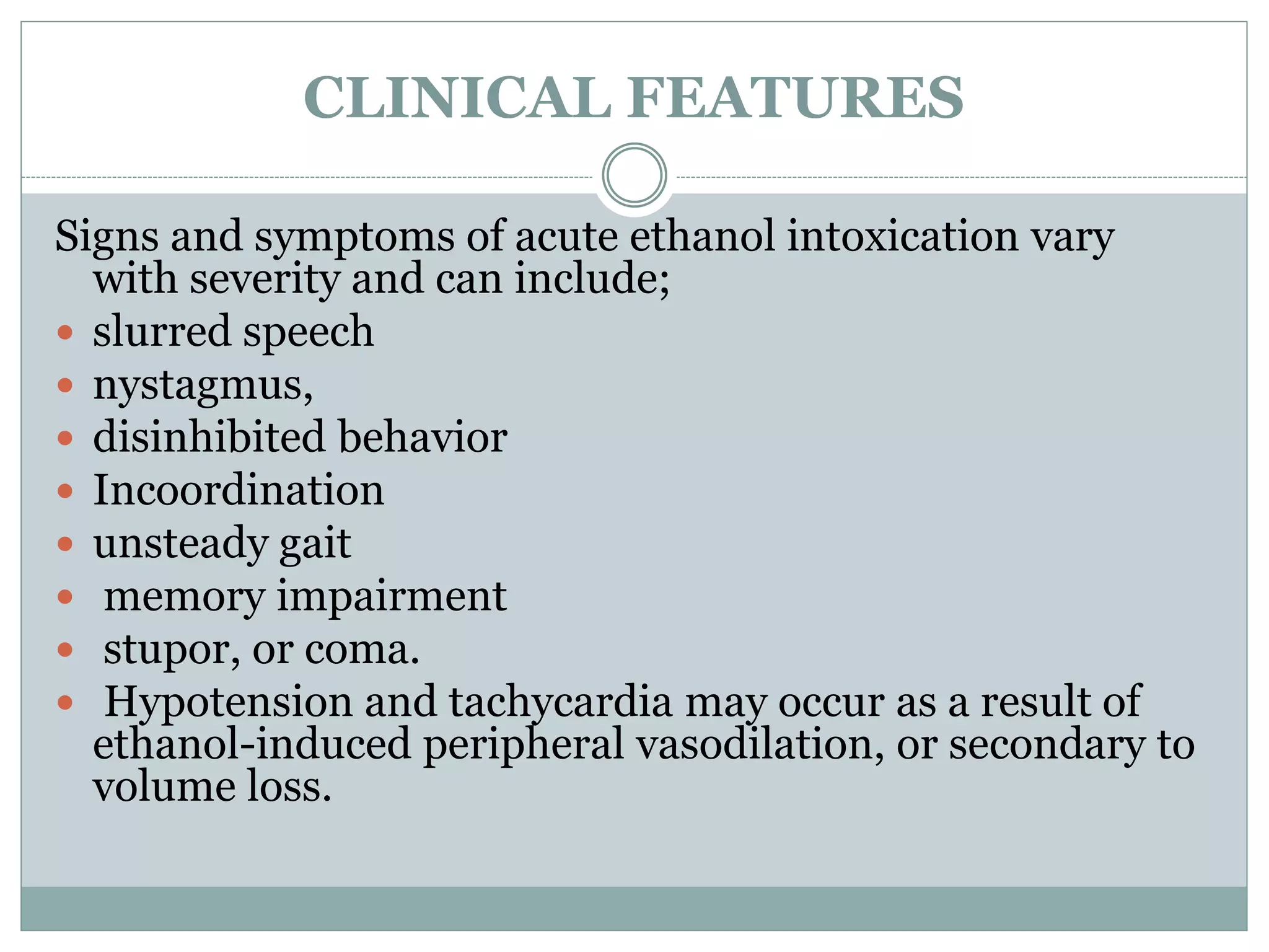Acute acohol intoxicaion | PPTX