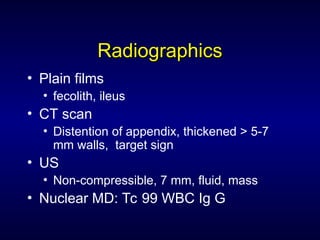 ACUTE ADOMEN AND APPENDICITIS for Surgery.ppt