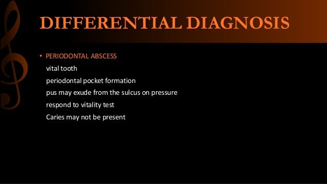 Acute alveolar abscess