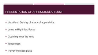 acute and chronic appendicitis presentation .ppt