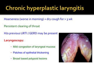 ACUTE AND CHRONIC CONDITION OF PHARYNX & LARYNX.ppt