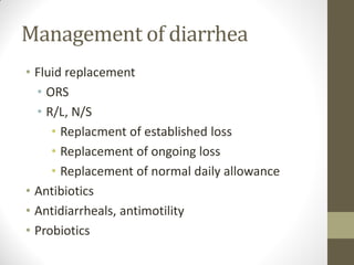 Acute and chronic diarrhea | PDF
