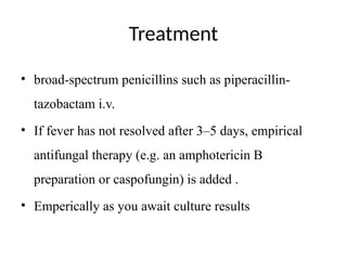 ACUTE AND CHRONIC FEVER with their management | PPTX