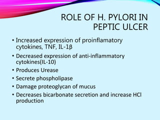 Acute and Chronic gastritis | PPTX