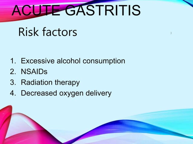 Acute and Chronic gastritis | PPTX