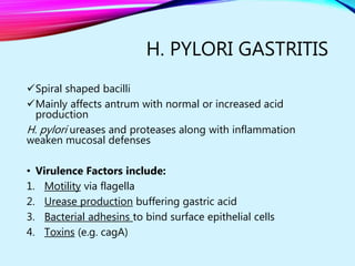 Acute and Chronic gastritis | PPTX