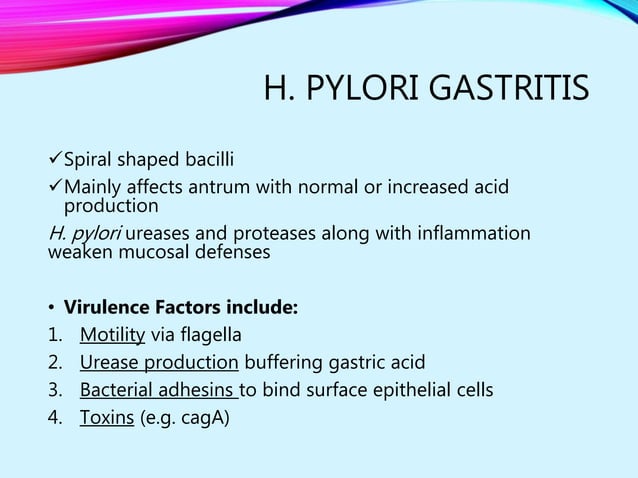 Acute and Chronic gastritis | PPTX