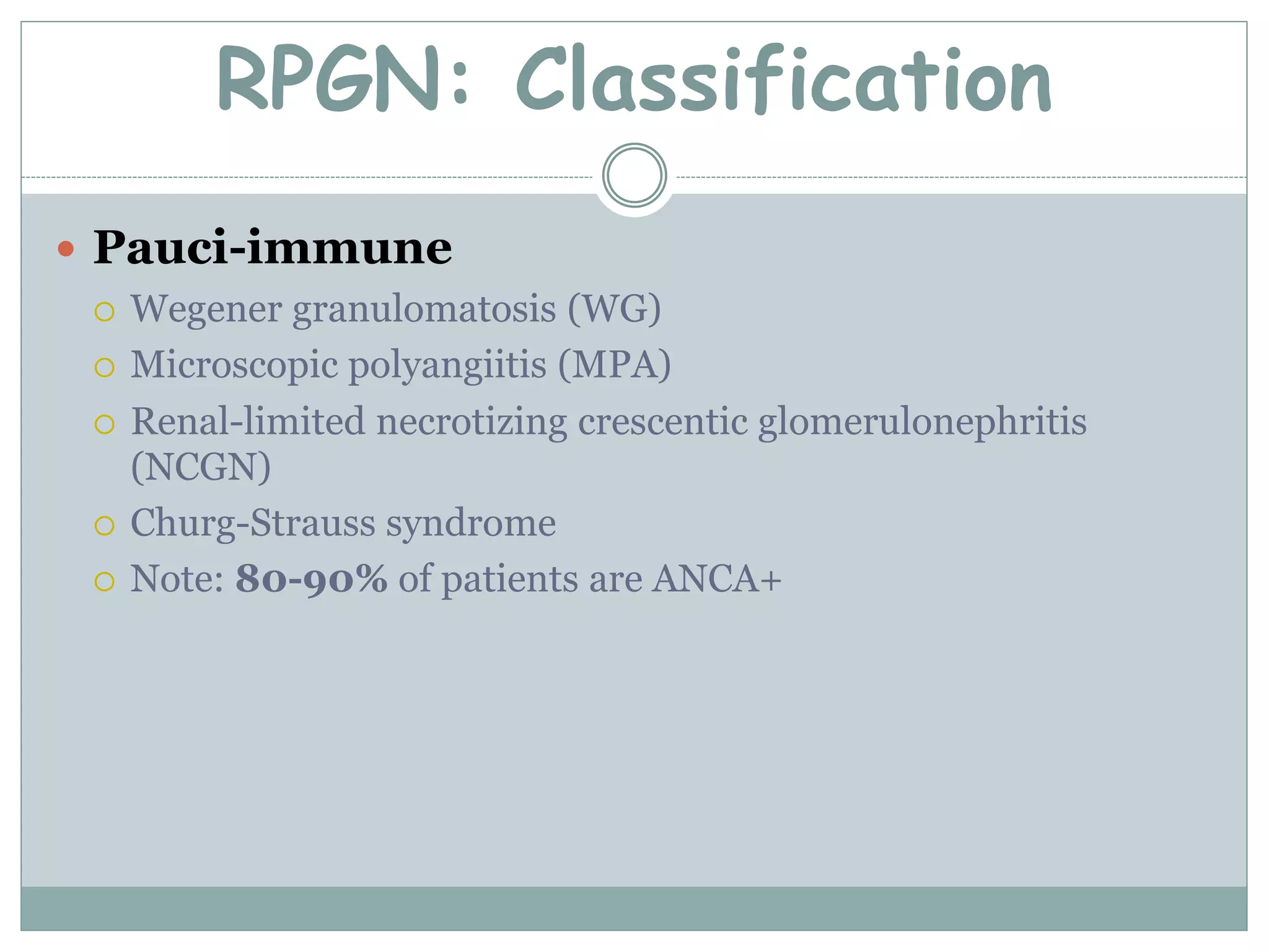 Acute and chronic glomerulonephritis | PPT