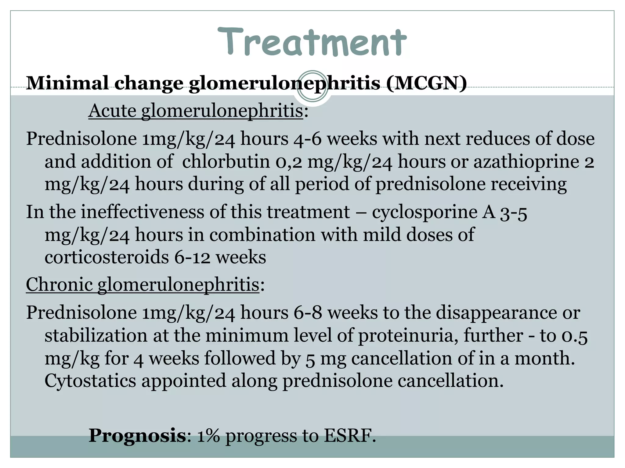 Acute and chronic glomerulonephritis | PPT