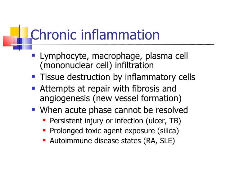 Acute And Chronic Inflammation