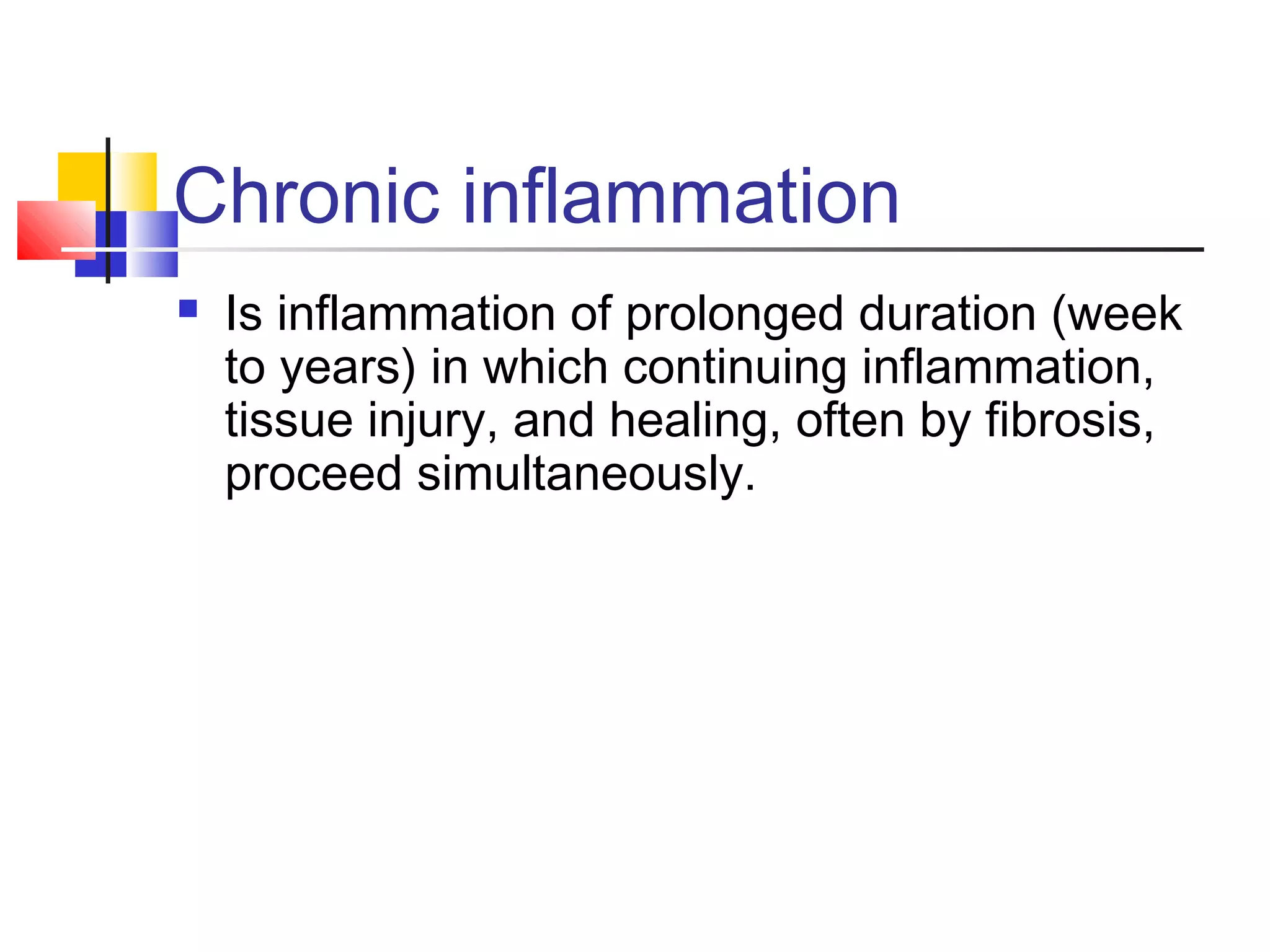 Acute and chronic inflammation | PPT