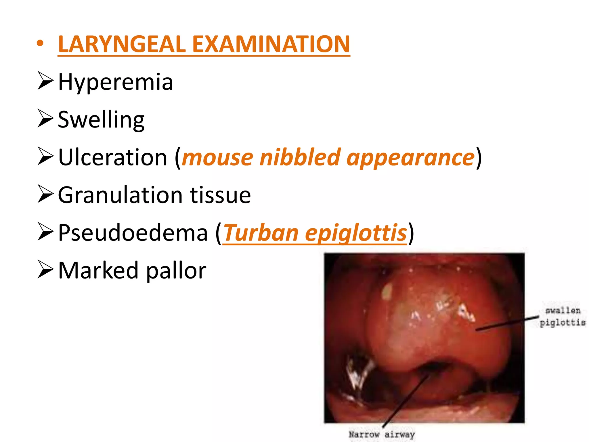 Acute and chronic inflammations of larynx | PPTX