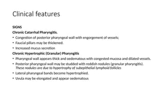 Acute and Chronic Pharyngitis-1.pptx surgical anatomy | PPTX