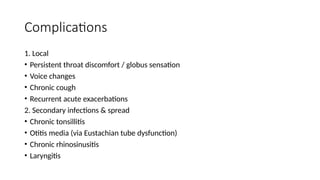 Acute and Chronic Pharyngitis-1.pptx surgical anatomy | PPTX