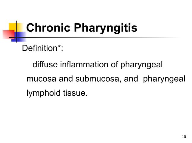 Acute And Chronic Pharyngitis | PPT