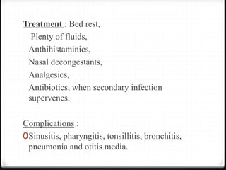 acute and chronic rhinitis - powerpoint | PPT