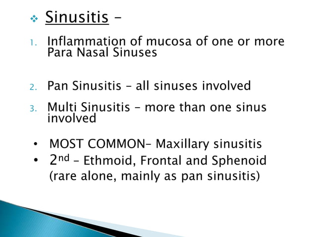 Acute and Chronic sinusitis.pptx