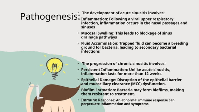 acute and chronic sinusitis haneen zayed | PPT