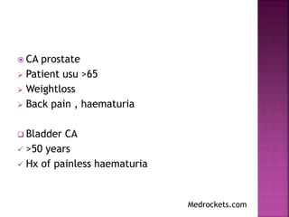 Acute and chronic urinary retention | PPTX