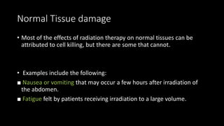 Acute and Late Radiation Related Side Effects and their Management in ...