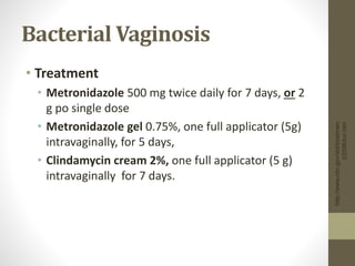 Acute and persistent vaginitis | PPTX