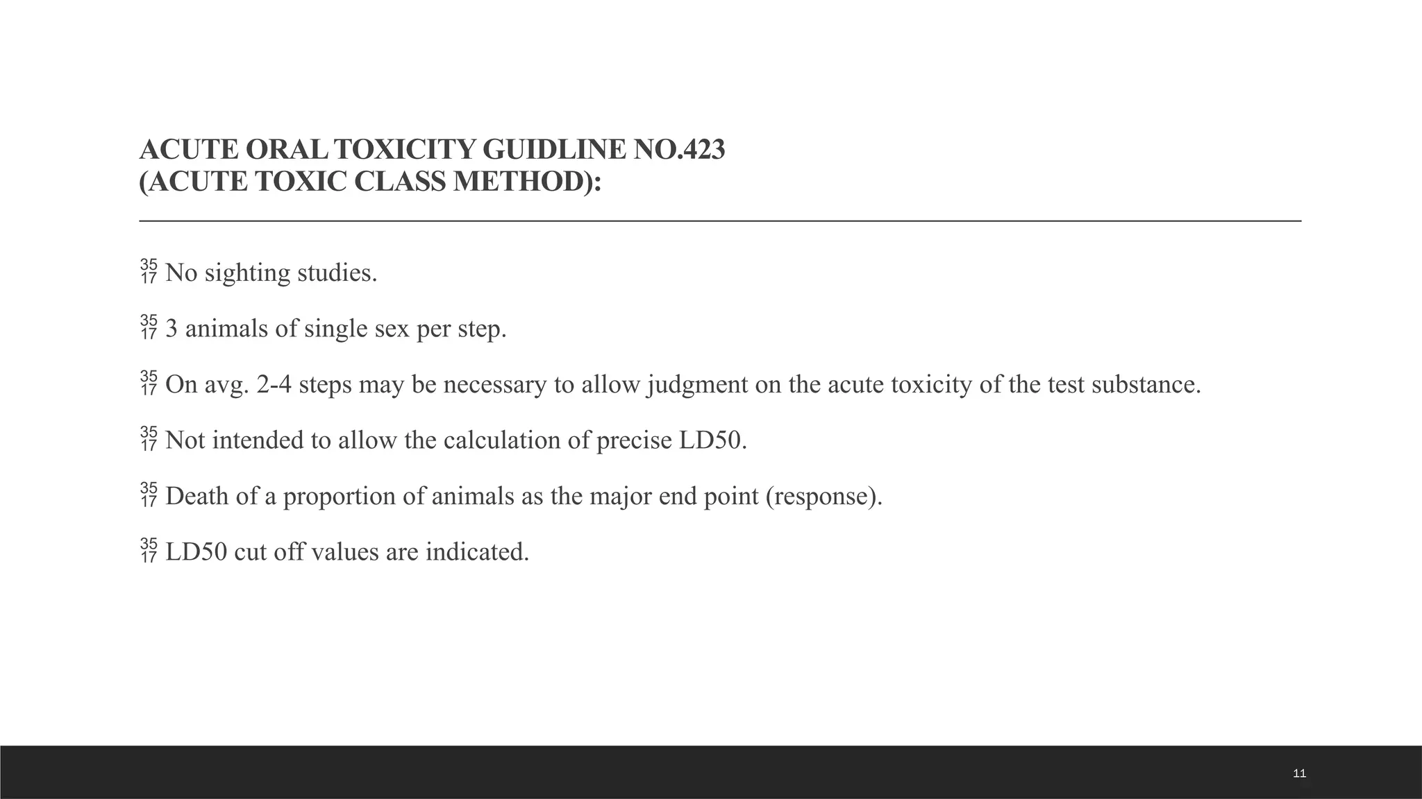 Acute and Sub- acute oral toxicity studies.pptx
