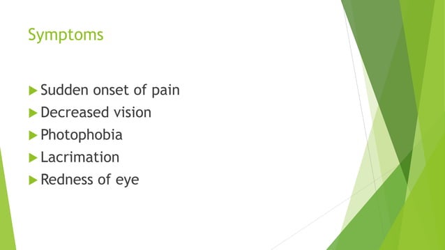 Acute anterior Uveitis.pptx | Eye and Vision Conditions | Diseases and ...