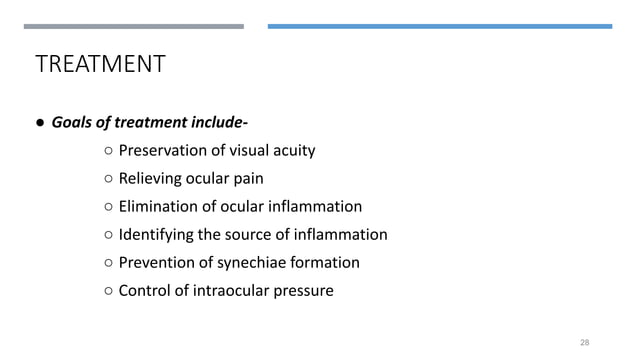 Acute Anterior Uveitis By Dr Rubana Pptx