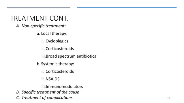 Acute Anterior Uveitis By Dr Rubana Pptx