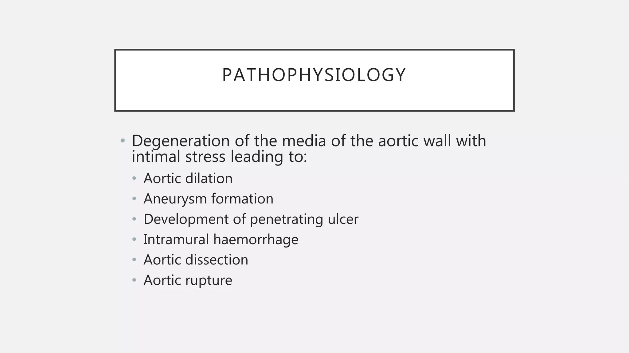 Acute aortic emergencies | PPTX