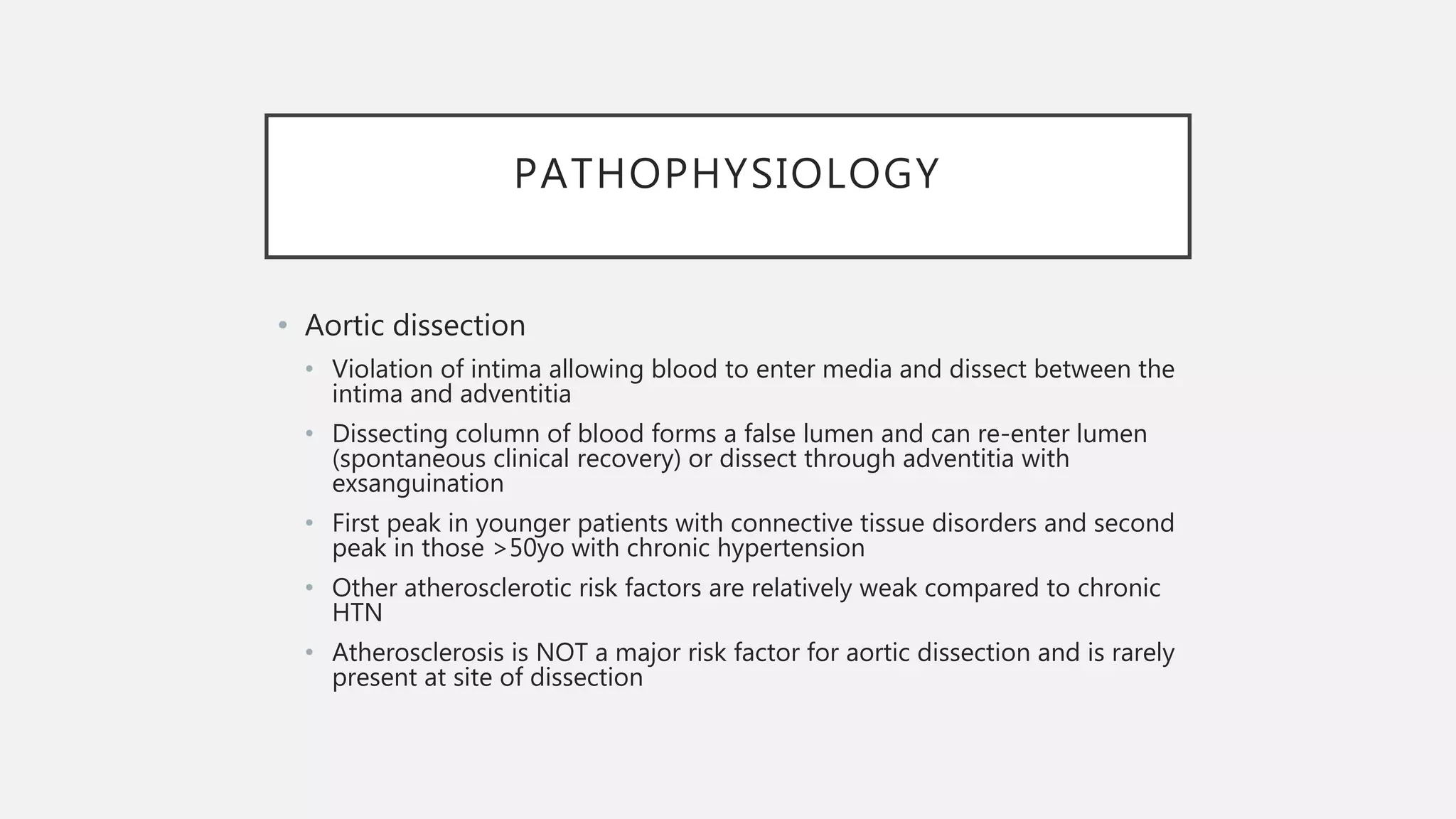 Acute aortic emergencies | PPTX