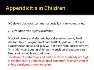Acute apendicitis | PPTX