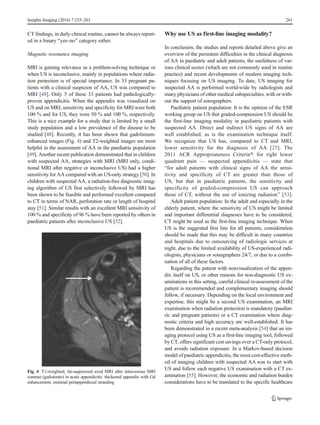 Ultrasound Diagnosis Of Appendicitis | PDF