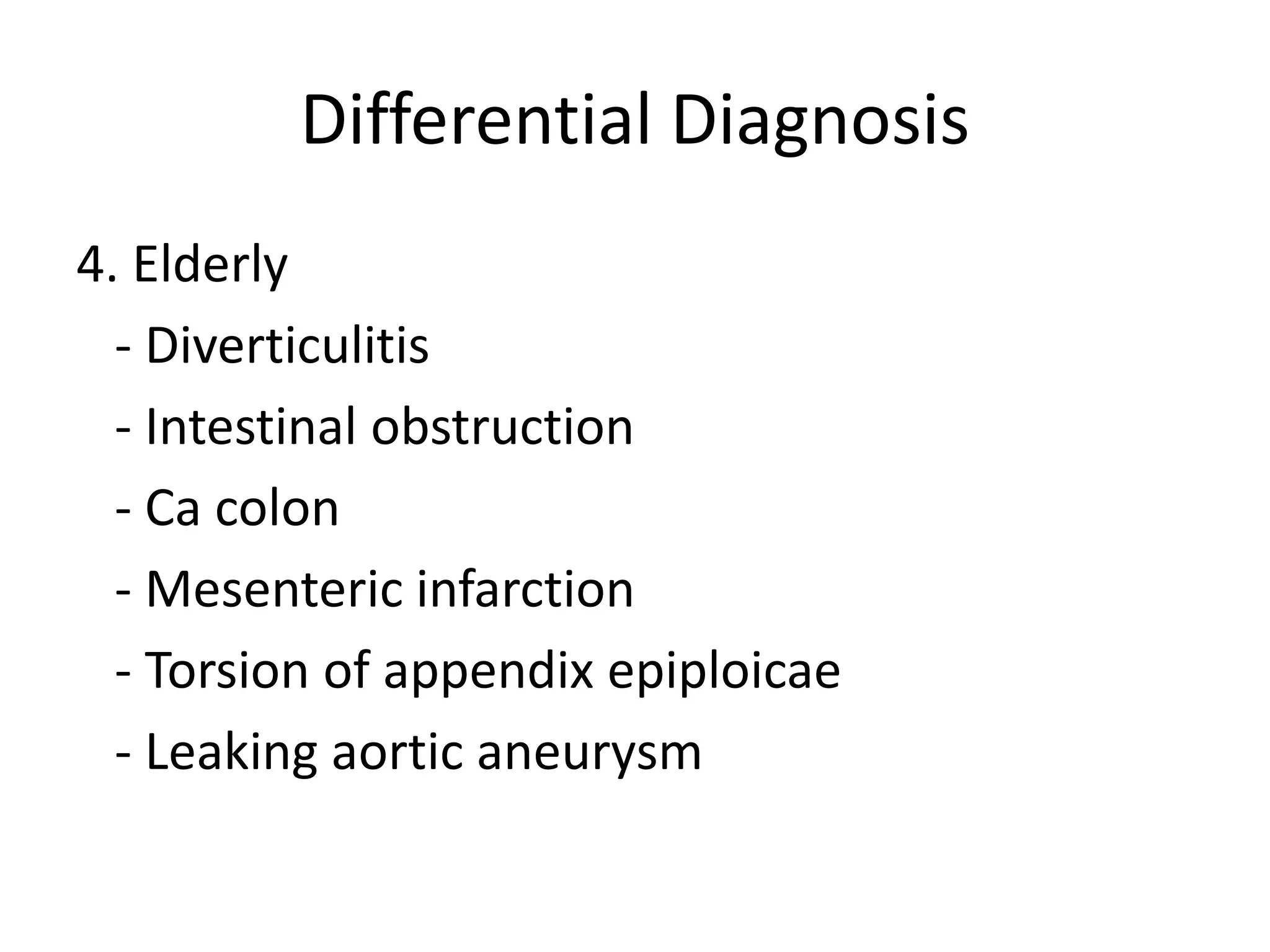 Acute appendicitis | PPTX