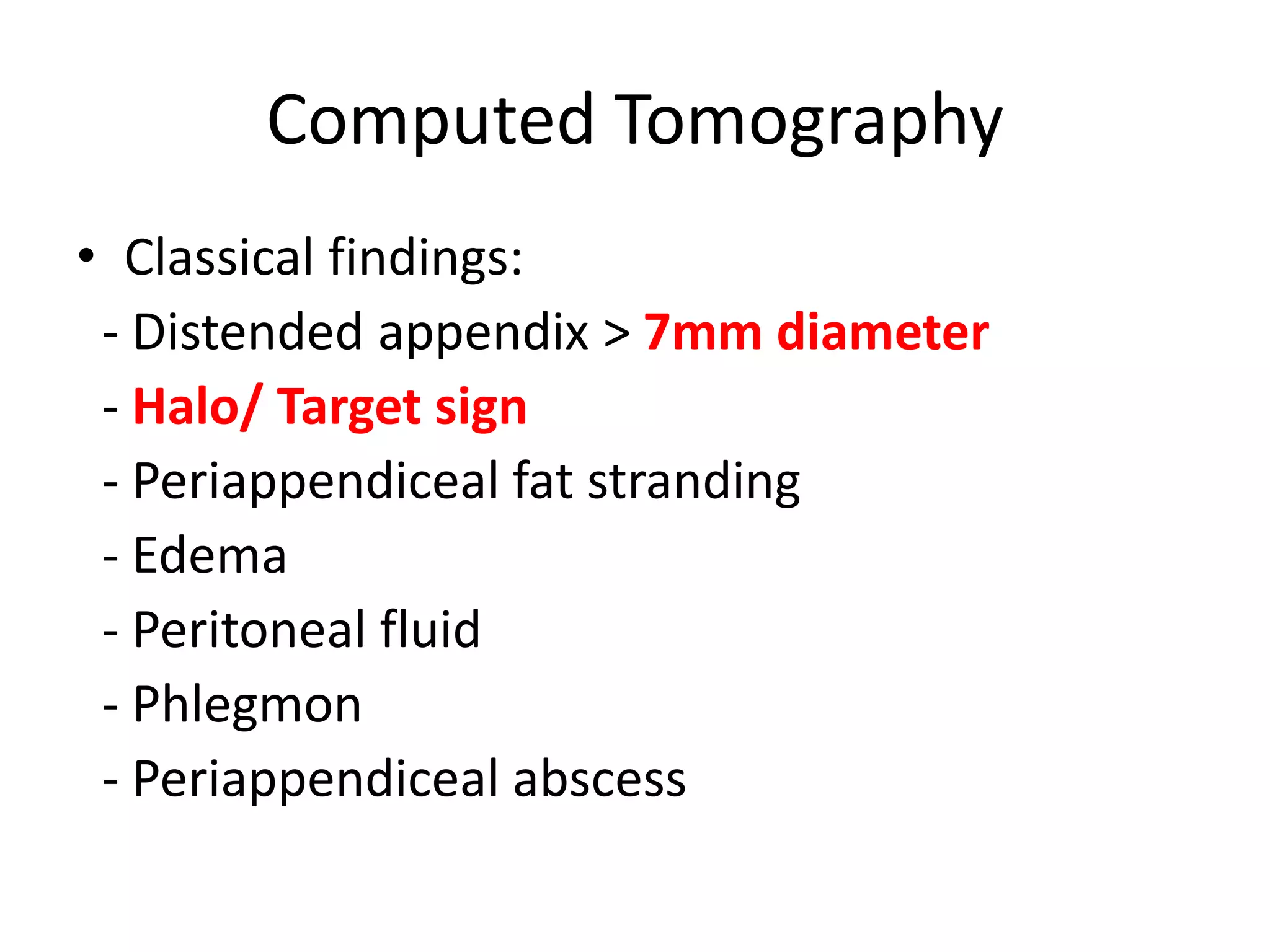 Acute appendicitis | PPTX