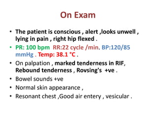 Acute appendicitis | PPTX