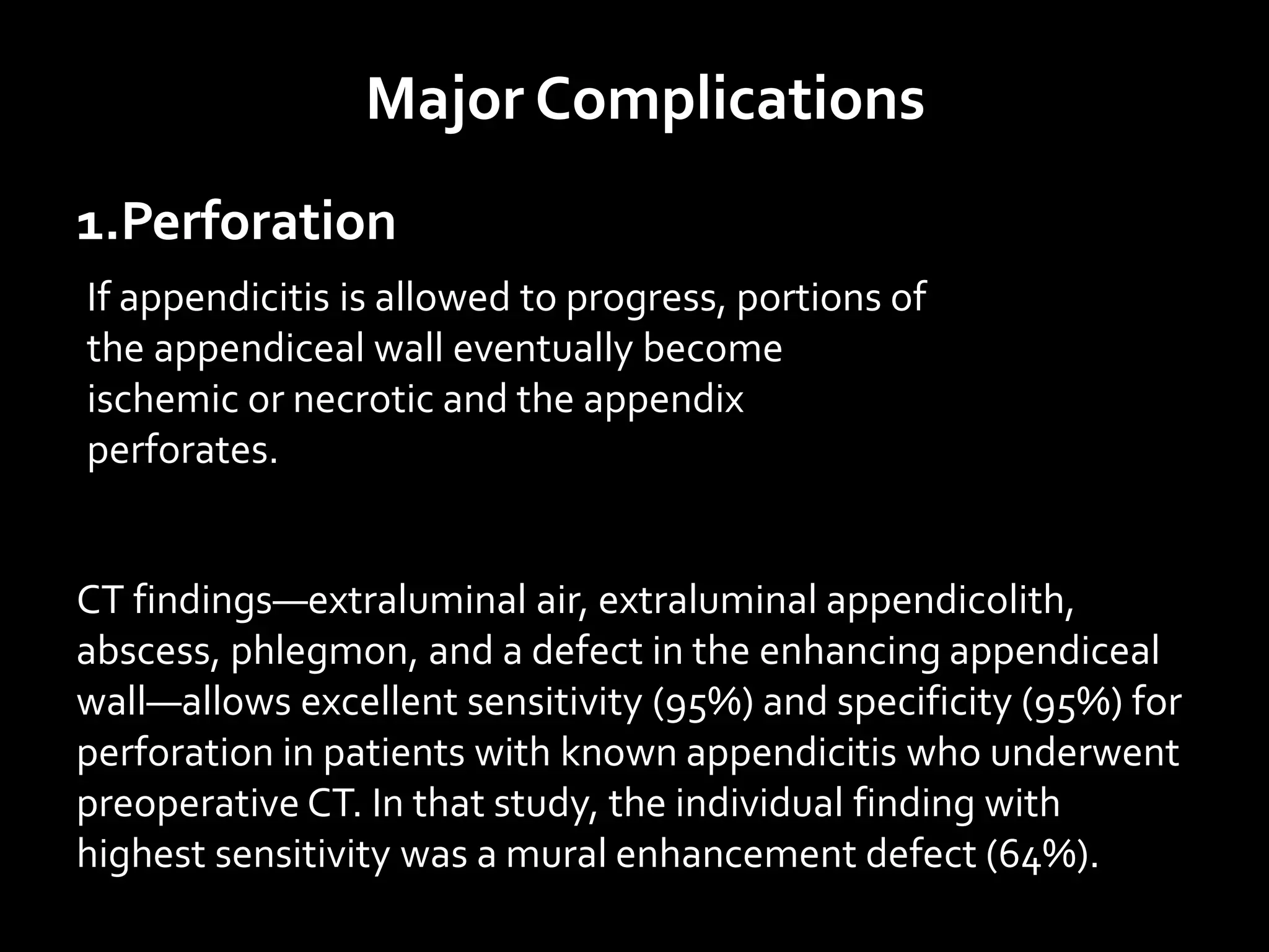 Imaging of Acute Appendicitis | PPTX