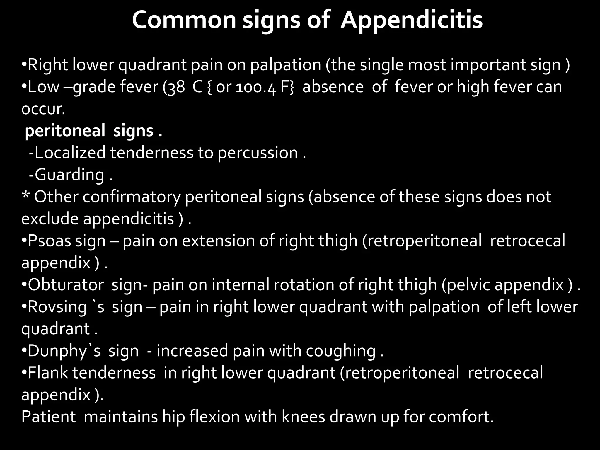 Imaging of Acute Appendicitis | PPTX