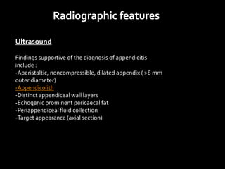 Imaging of Acute Appendicitis | PPTX