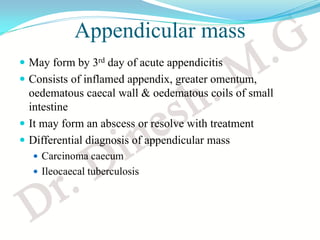 Acute appendicitis | PDF | Digestive Disorders | Diseases and Conditions