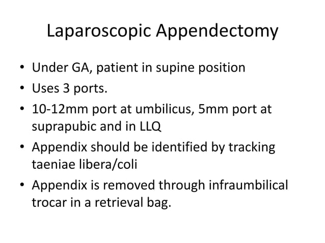 Acute appendicitis | PPTX