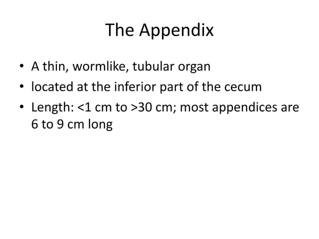 Acute appendicitis | PPTX