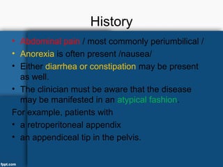 Acute appendicitis | PPT