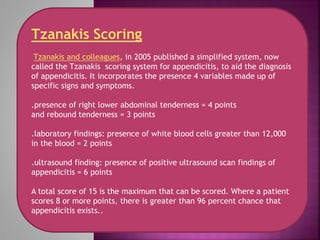 Acute appendicitis | PPT