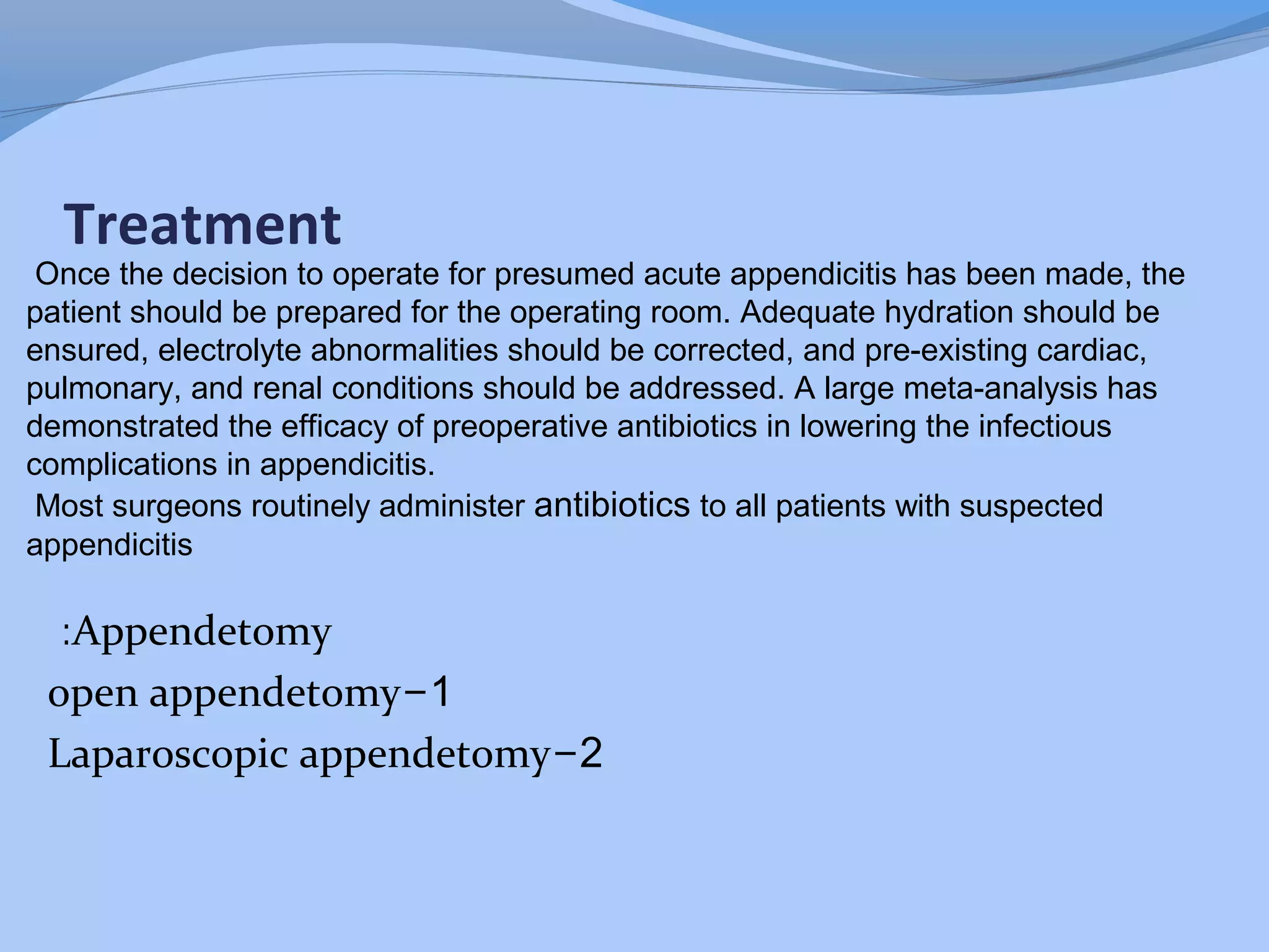 Acute appendicitis __ | PPT